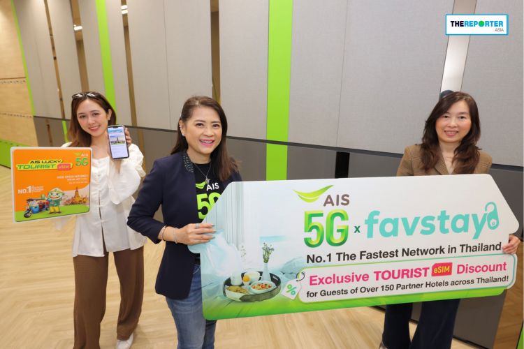 AIS 5G and favstay Partner to Digitize Thai Tourist Experience - TheReporterAsia/eng
