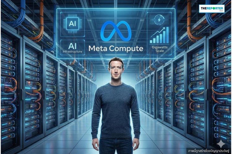 มาร์ค เปิด Meta Compute ทุ่มงบมหาศาล หวังยึดตลาด AI - TheReporterAsia